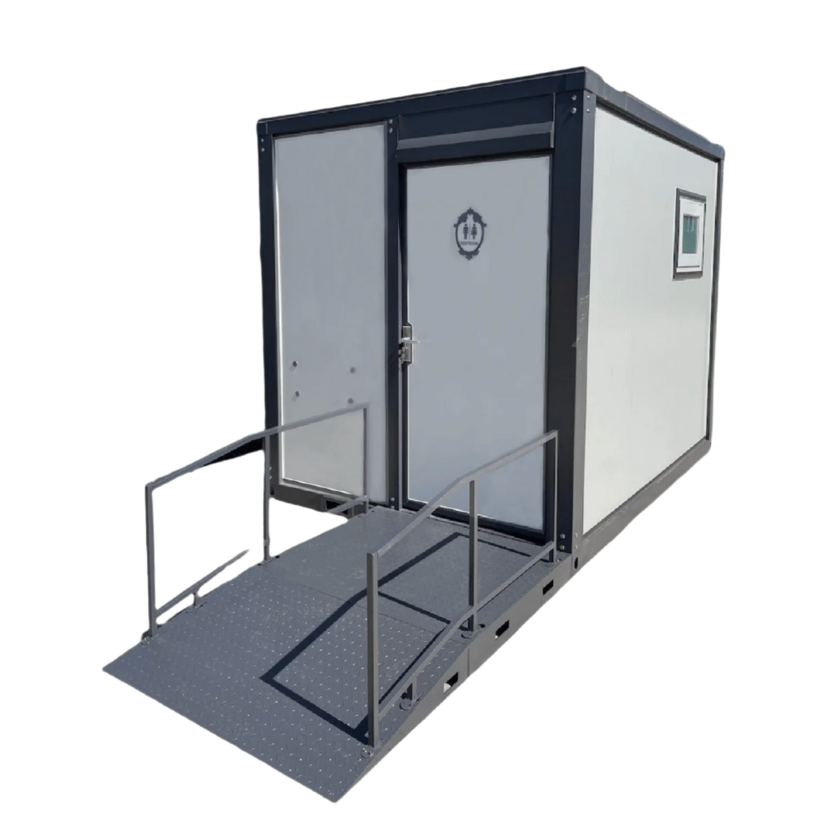 FLASH SALE! Chery Industrial 10 ft Handicap‑Accessible Portable Toilet ...