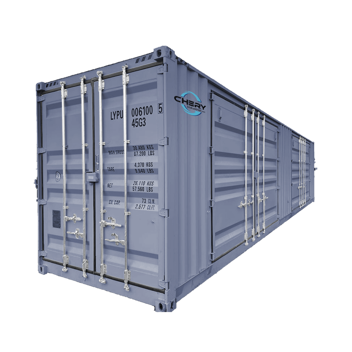 FLASH SALE! Chery Industrial 40ft High Cube Two Multi Doors Container ...