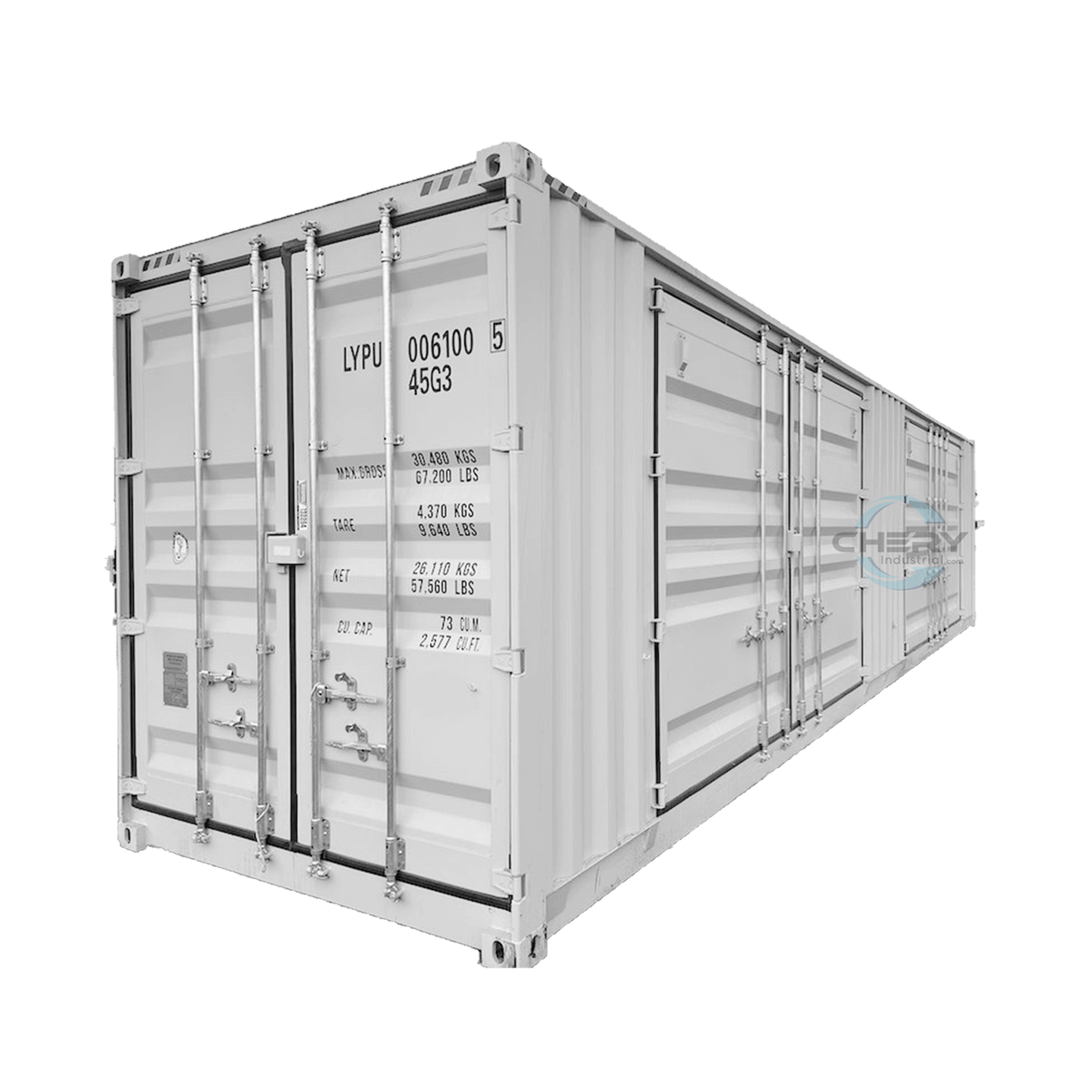 FLASH SALE! Chery Industrial 40ft High Cube Container with 2 Side Doors ...