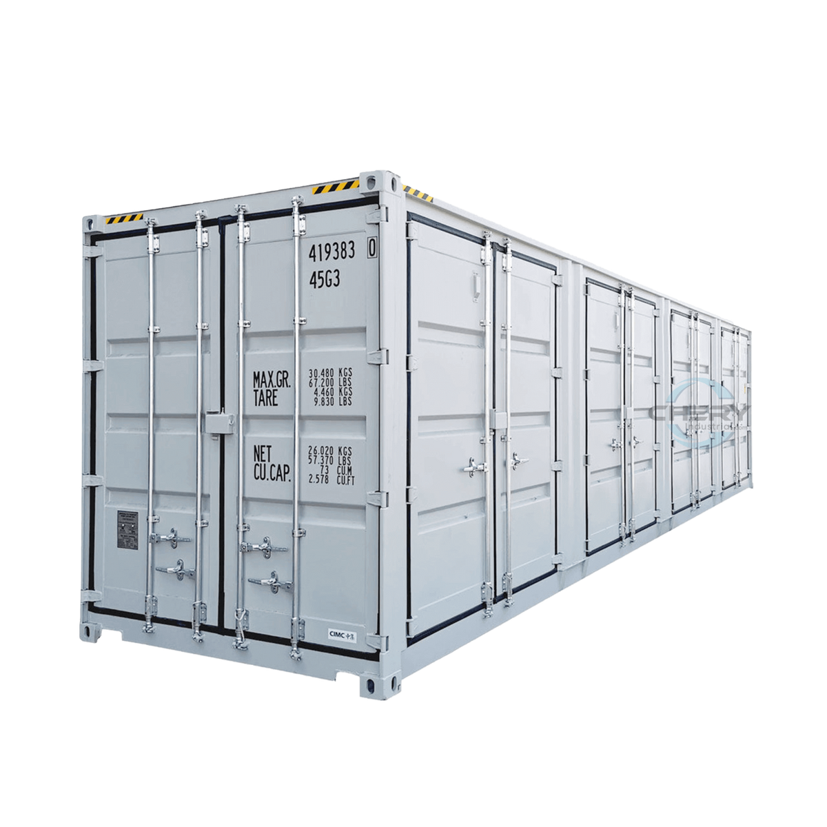 40ft High Cube Container with 4 Side Doors – The Imperial Luxe