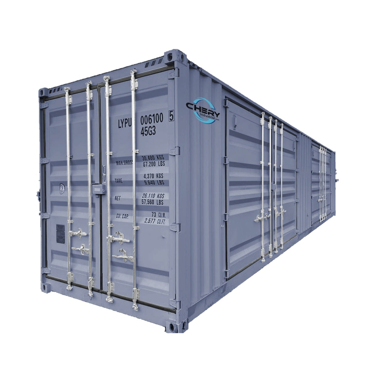 FLASH SALE! Chery Industrial 40ft High Cube Two Multi Doors Container ...