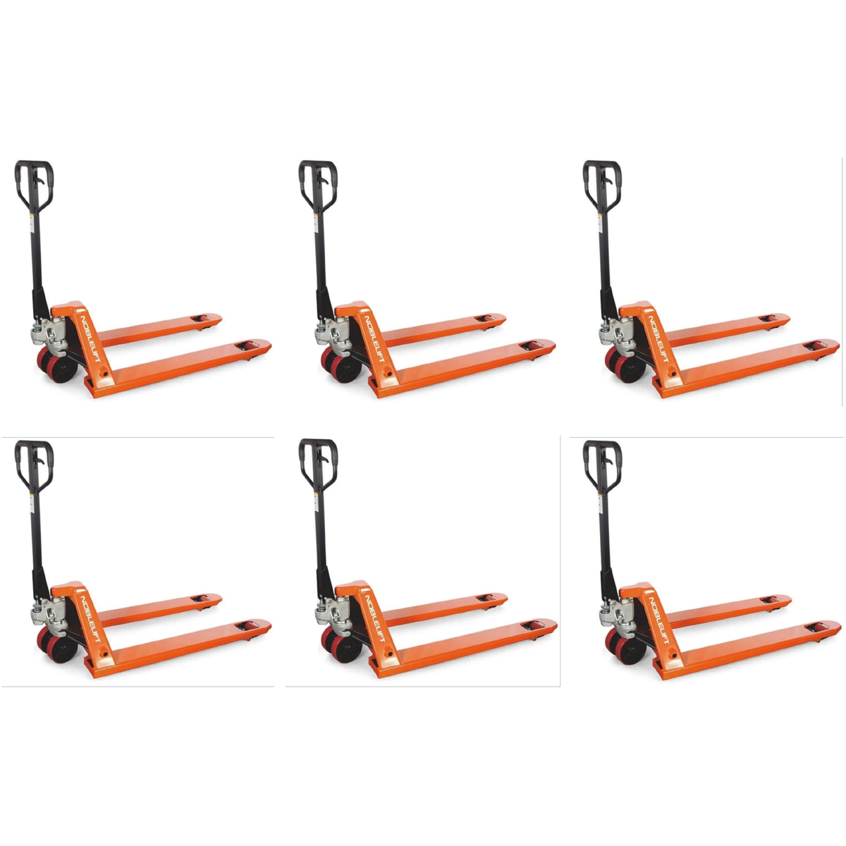 FLASH SALE! Chery Industrial 6 Pack of NobleLift Standard Duty Pallet ...