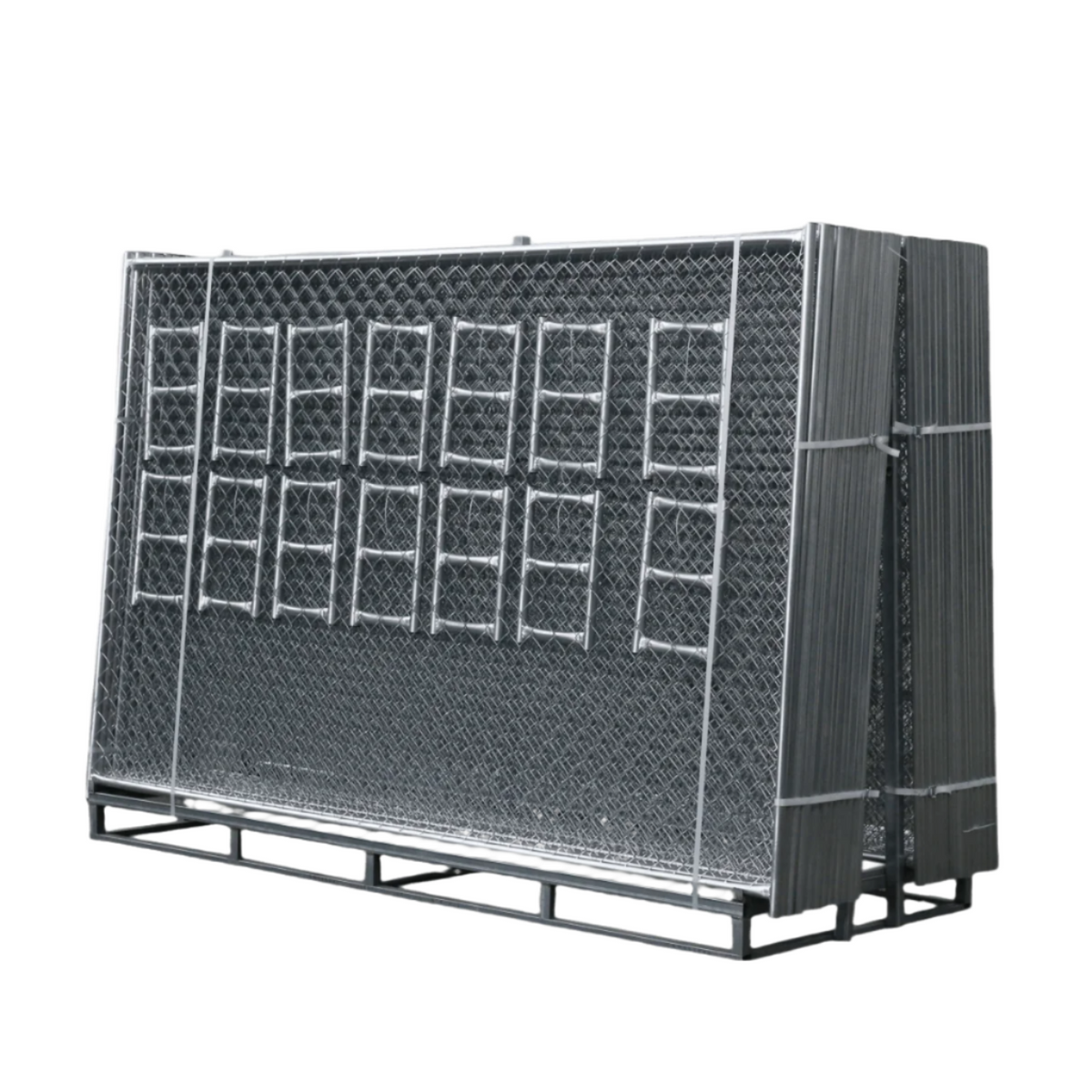 FLASH SALE! Chery Industrial 10 x 6 ft Chain‑Link Construction Fence 20 ...
