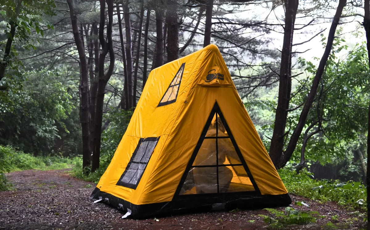 Sonmez Outdoor Air Bushcraft Premium Inflatable Tent with Digital Air ...