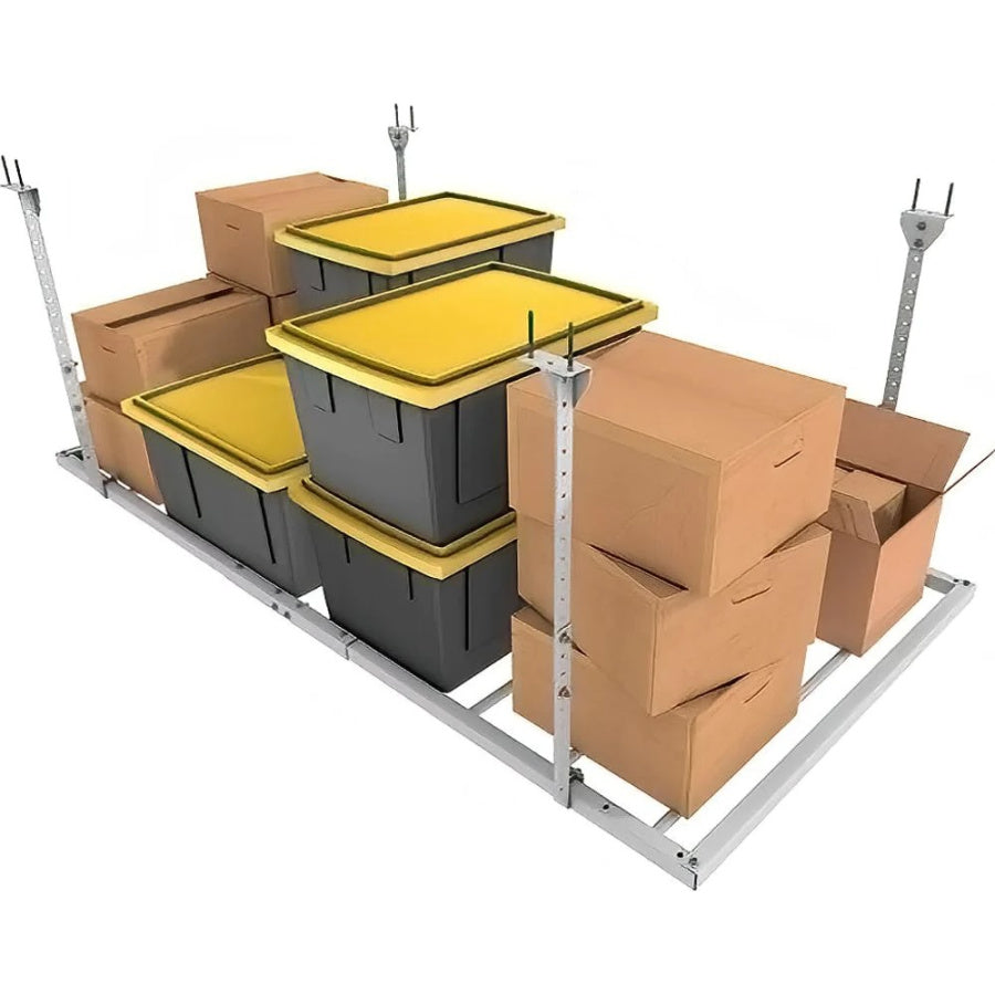 EZ Garage Storage Heavy Duty 4'x8' Overhead Storage Platform With 1000 ...