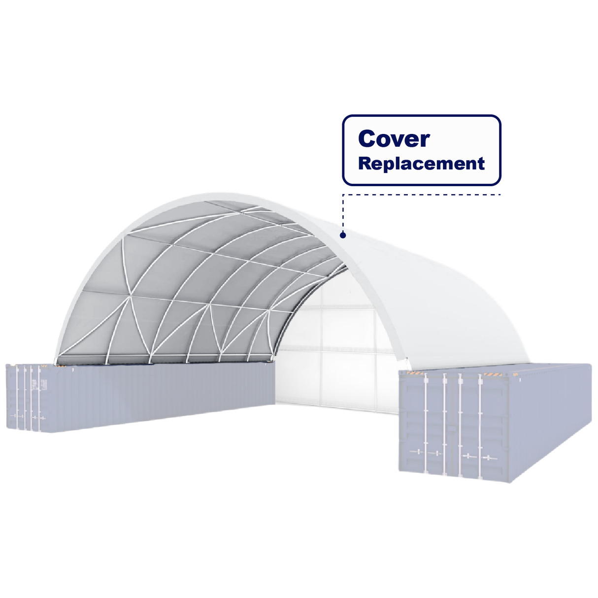 FLASH SALE! Chery Industrial Cover Replacement for Container Shelter ...