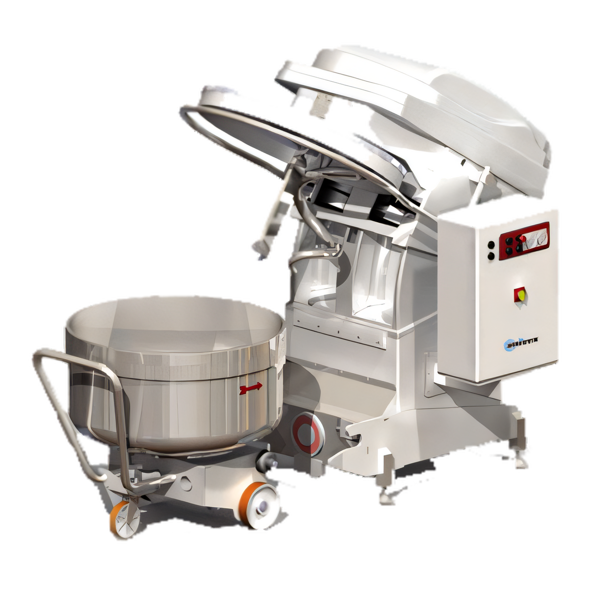 Univex SL120RB Silverline Spiral Mixer 180 Qt. (170 Liter) Removable B ...