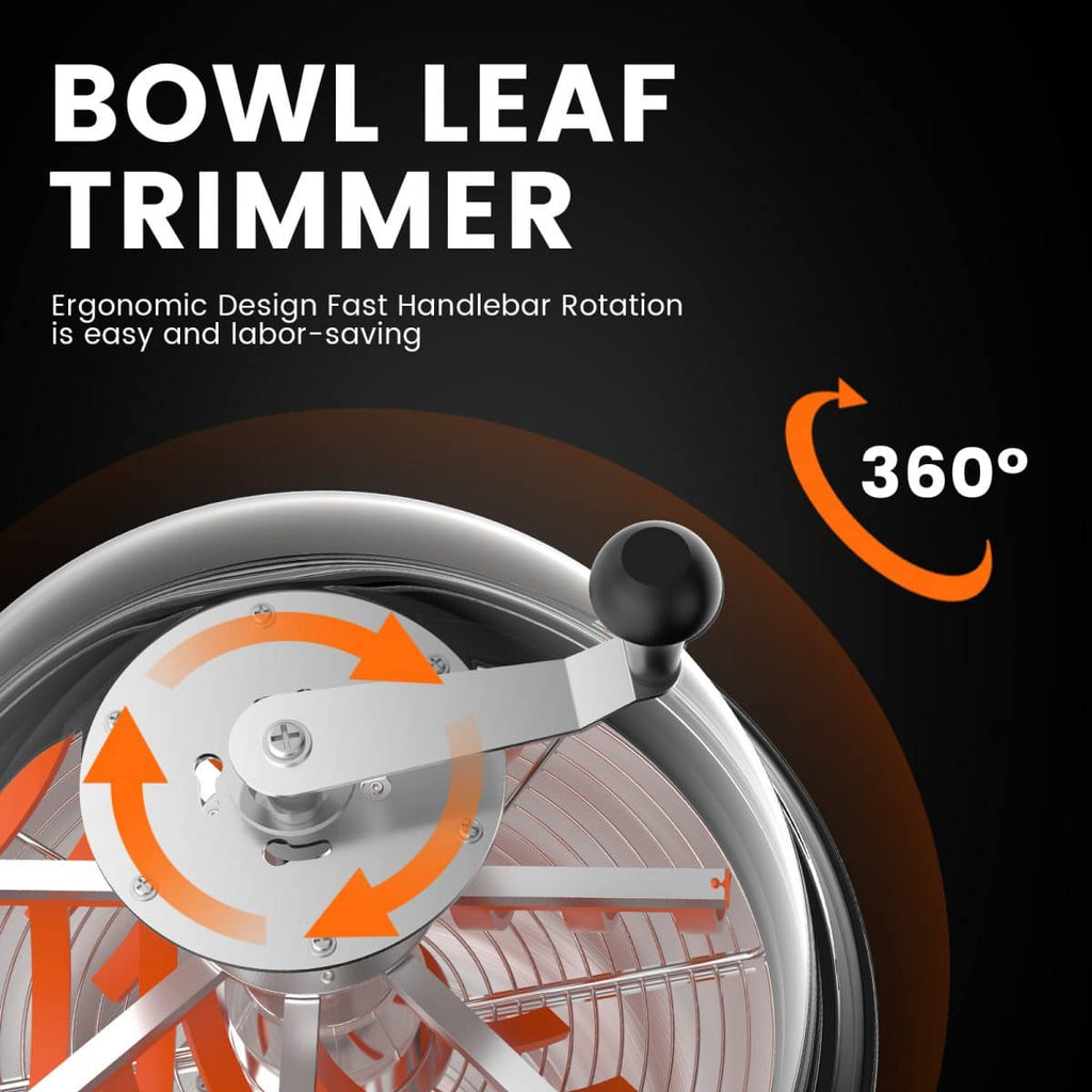 Spider Farmer 16″ Bud Leaf Bowl Trimmer – The Imperial Luxe