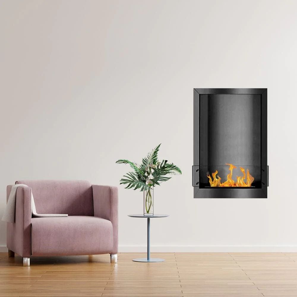 The Bio Flame 24-Inch Smart Firebox SS Built-in Ethanol Fireplace – The ...