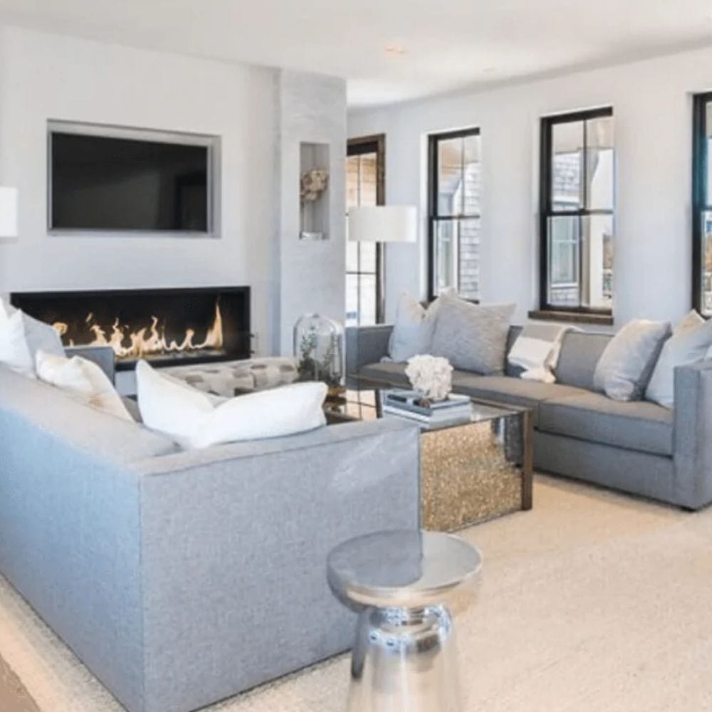 The Bio Flame 84-Inch Smart Firebox SS - Built-in Ethanol Fireplace ...