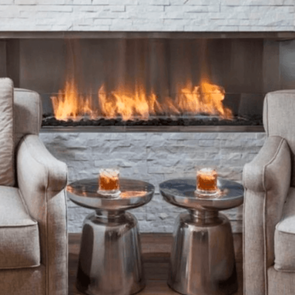 The Bio Flame 84-Inch Smart Firebox SS - Built-in Ethanol Fireplace ...